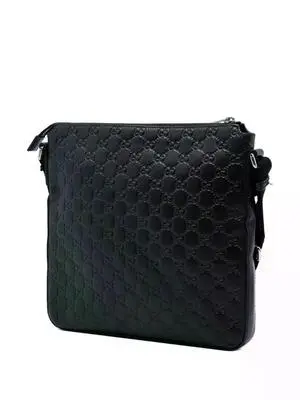 Gucci 2016-2026 Guccissima Crossbody Bag - Black