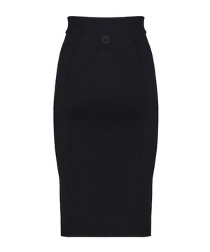 Pinko Logo Stitched Midi Skirt