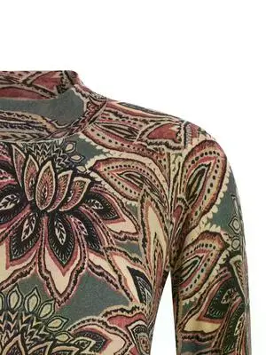 Farm Rio Tapestry Floral-print Top