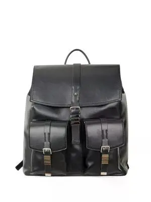 John Richmond Buckle-fastening Backpack - Black