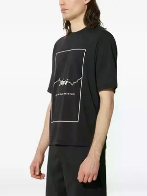 NANGA Dry Mix Frame Logo-print T-shirt