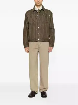 Drole De Monsieur Logo-patch Straight Leg Jeans