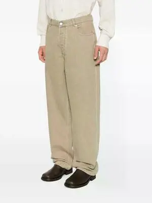 Drole De Monsieur Logo-patch Straight Leg Jeans