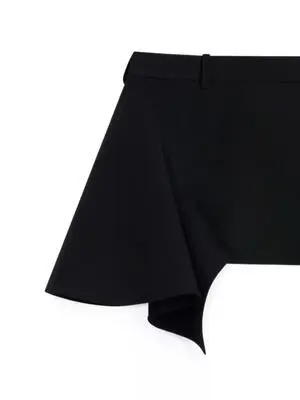 Givenchy Ruffled Asymmetric Mini Skirt