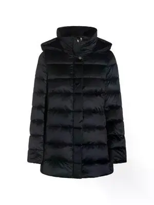 MOORER Quilted Hooded Coat