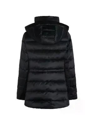 MOORER Quilted Hooded Coat
