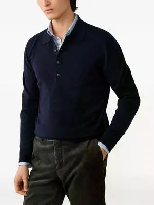 HACKETT LONDON Knitted Polo Knit