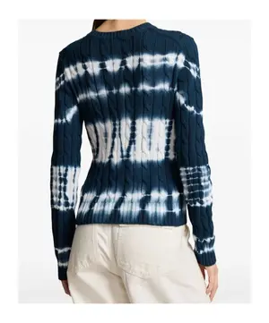 Polo Ralph Lauren Tie-dye Cable Knit Sweater