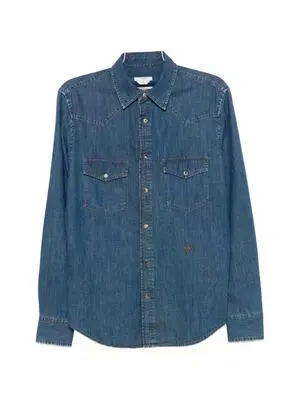 Jacob Cohen Western Denim Shirt - Blue