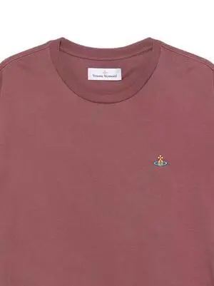 VIVIENNE WESTWOOD Orb Embroidered T-shirt