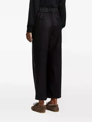 Peserico Pleated Turn-up Trousers