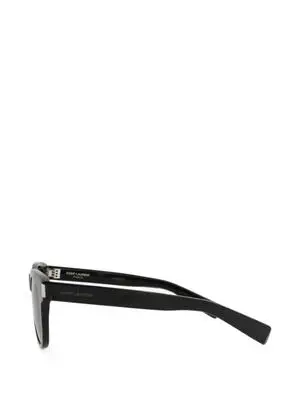 Saint Laurent Square Frame Sunglasses - Black