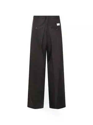 NINE:INTHE:MORNING Pleated Wide Leg Trousers