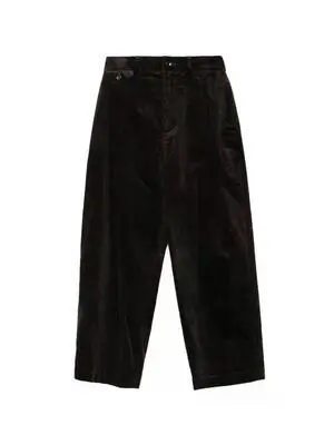 NICHOLSON & NICHOLSON Sable Corduroy Trousers - Brown