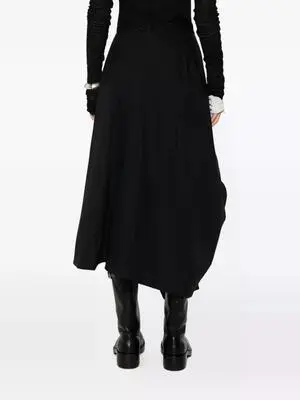 Comme Des Garçons Asymmetric Draped Skirt