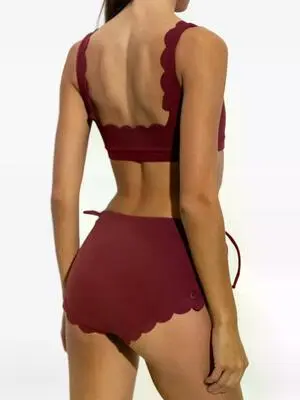 Marysia Palm Springs Lace-up Bikini Bottoms