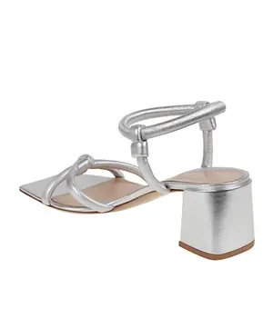 GIANVITO ROSSI Juno Knot Detailed Sandals