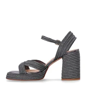 CastaÑer Valle 90mm Metallic-finish Sandals