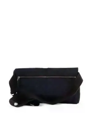 Gucci Double Gg Canvas Belt Bag - Black