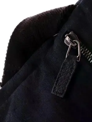 Gucci Double Gg Canvas Belt Bag - Black