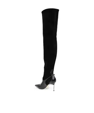 Casadei Blade Pointed Toe Boots