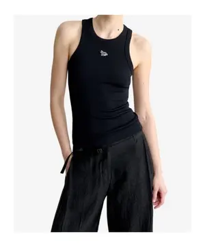 Maison Kitsuné Baby Fox Ribbed Tank Top