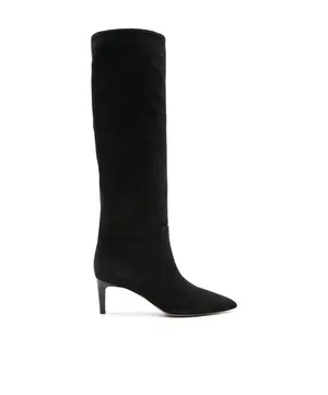 Paris Texas Stiletto 105mm Suede Boots