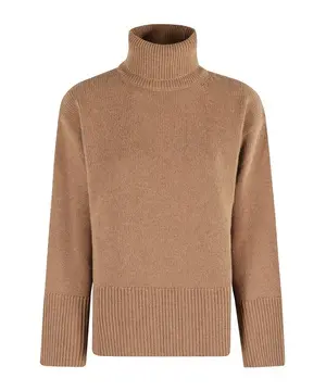 Woolrich Long Sleeve Turtleneck Jumper - Brown