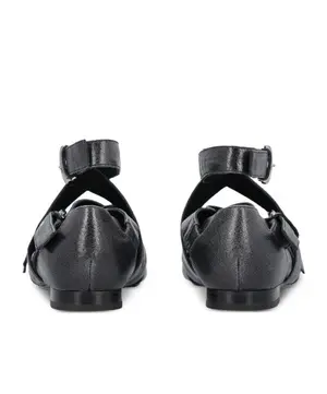 Pinko Gianira Leather Ballerina Shoes