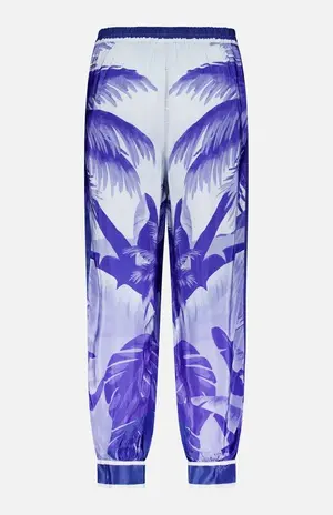 Farm Rio Tropical Palm Print Pajama Pants
