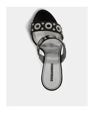 Dsquared2 Gothic Open Toe Sandals - Black