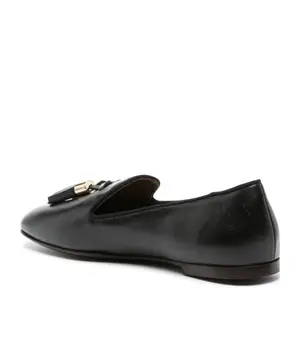 GIUSEPPE ZANOTTI Leather Tassel Flats
