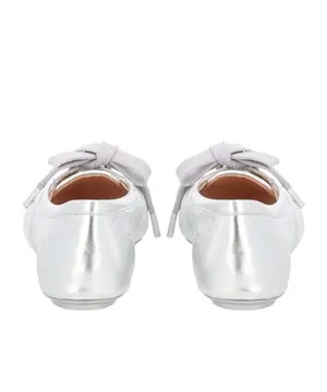 GIANVITO ROSSI Lace-up Ballet Flats