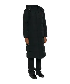 Polo Ralph Lauren Down Coat With Embroidered Pony