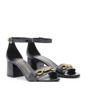 STUART WEITZMAN Signature 70mm Leather Sandal With Horsebit Detail