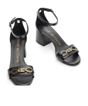 STUART WEITZMAN Signature 70mm Leather Sandal With Horsebit Detail