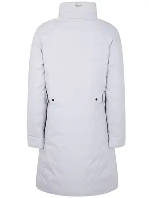 Woolrich Long Foldaway Hood Cloud Jacket