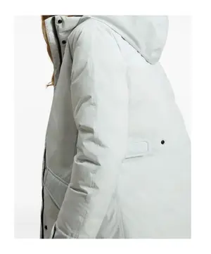 Woolrich Long Foldaway Hood Cloud Jacket