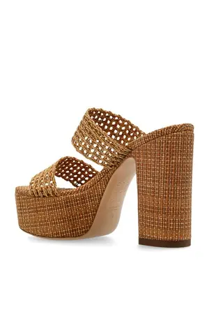 Casadei Goldeneye Platform Sandals