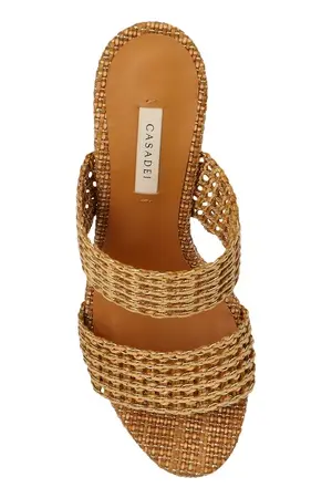 Casadei Goldeneye Platform Sandals