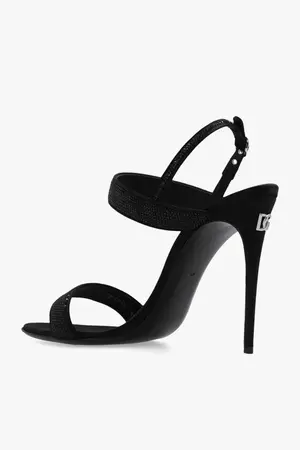 Dolce & Gabbana Dolce Gabbana Kim Embellished Satin Sandals