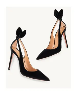 AQUAZZURA Bow-tie Detailed Pumps