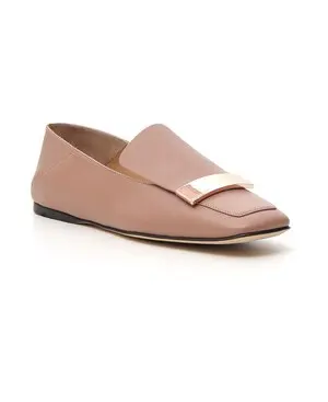 SERGIO ROSSI Sr1 Logo Flat Loafers