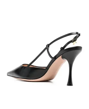 GIANVITO ROSSI Pointed Toe Slingback High Heels