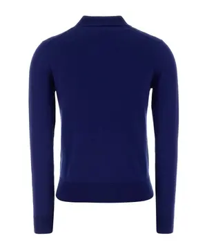 Polo Ralph Lauren Long-sleeved Buttoned Cardigan With Embroidered Logo