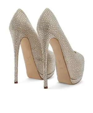 GIUSEPPE ZANOTTI Sharon Embellished Heeled Sandals