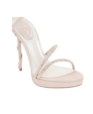 Rene Caovilla Margot Embellished Platform Sandals