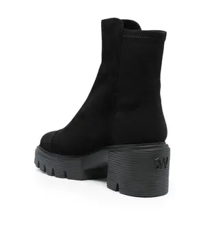 STUART WEITZMAN 60mm Chunky Suede Boots