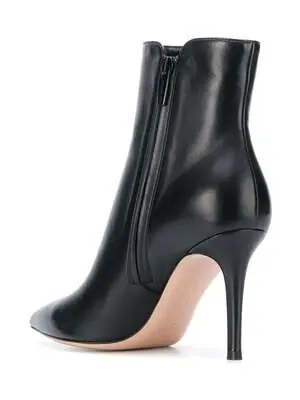GIANVITO ROSSI Pointed Toe Zip-up Ankle Boots