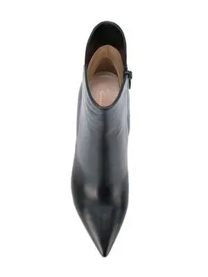 GIANVITO ROSSI Pointed Toe Zip-up Ankle Boots